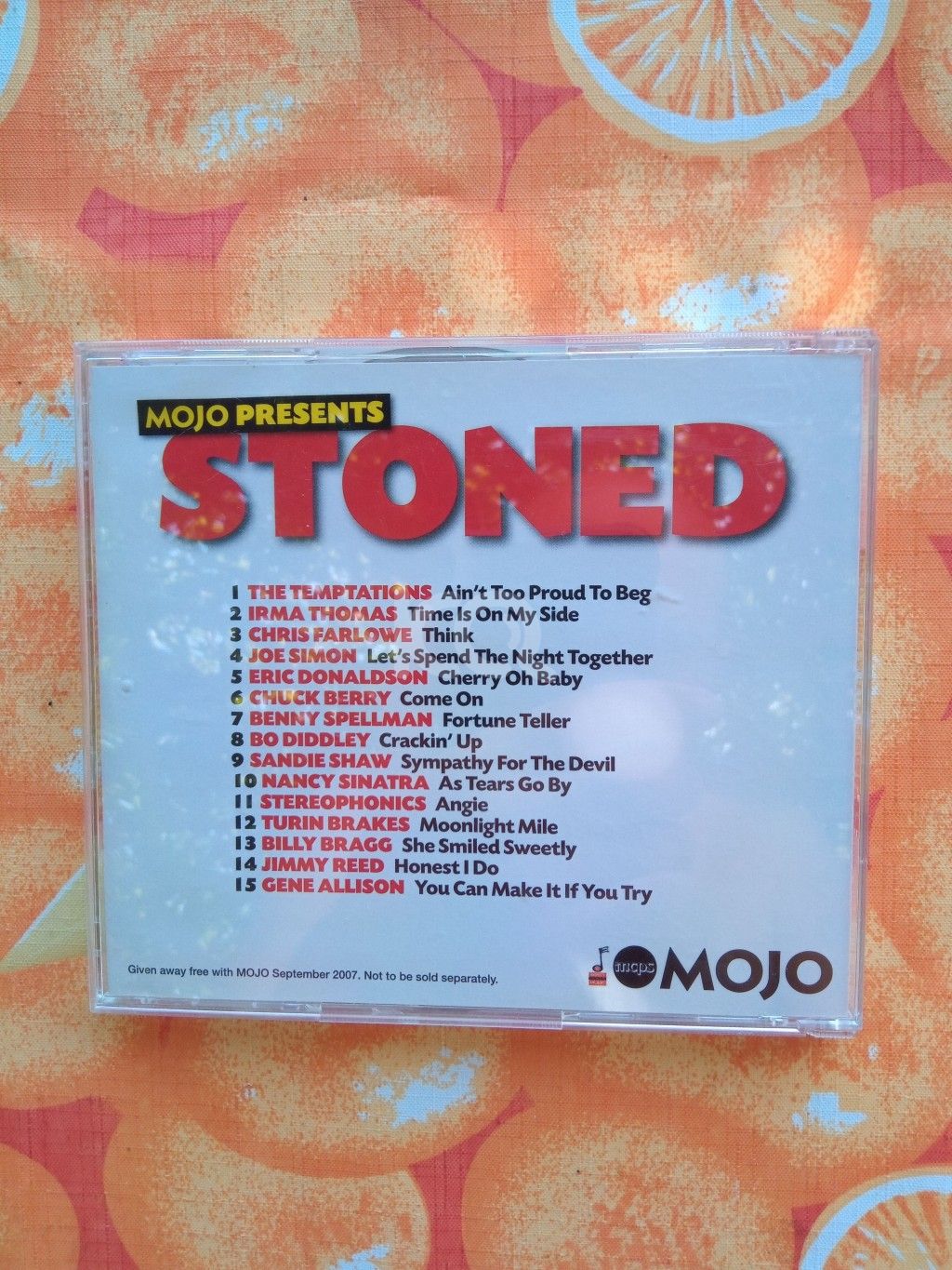 Ταινίες - Μουσική, Προσφορά STONED. CD MOJO SEPTEMBER 2007 Σκαφιδαράς